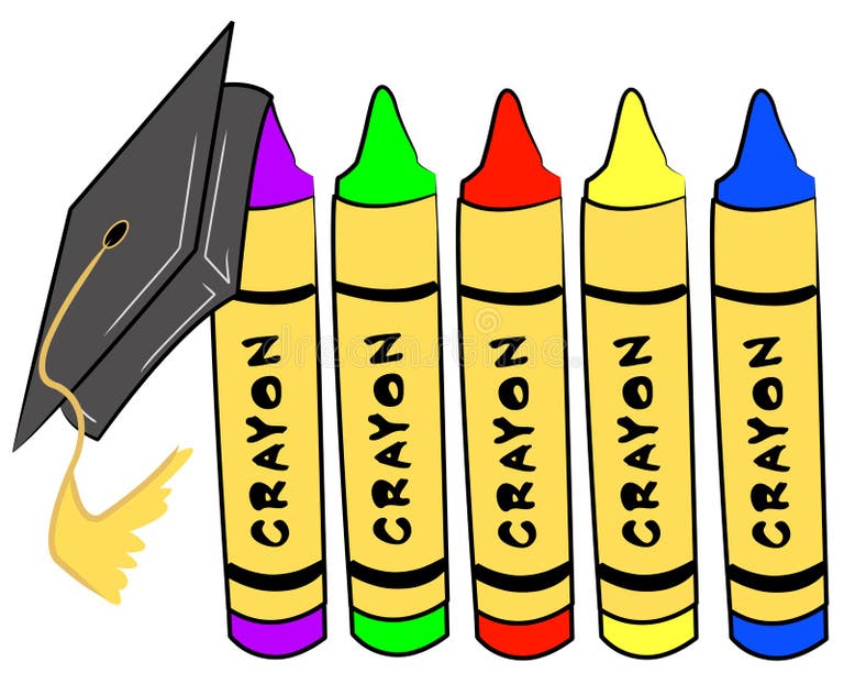 Pre school graduation stock vector. Illustration of commemorative - 4375466