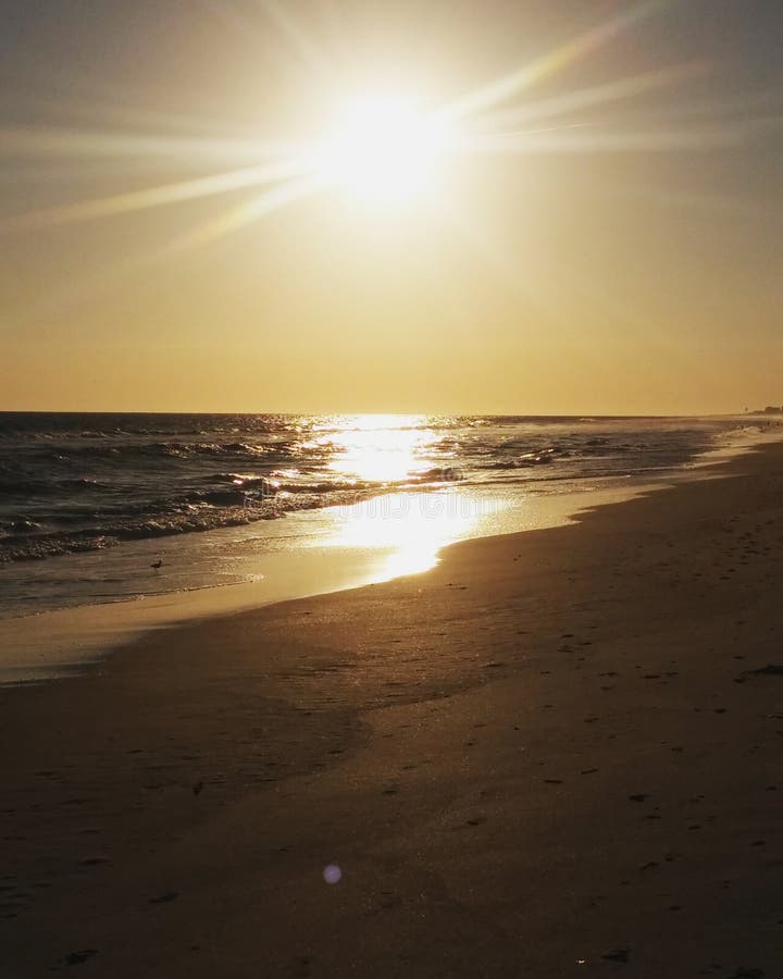 Pre sunset stock image. Image of sunset, beach, atlantic - 79341173