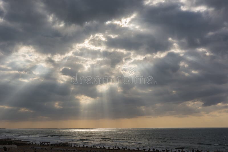 Pre sunset sky stock image. Image of mediterranean, light - 82216817