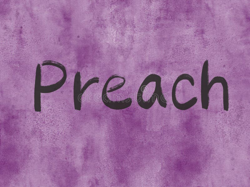 Preach stock photo. Image of background, preaching, abstract - 131629750