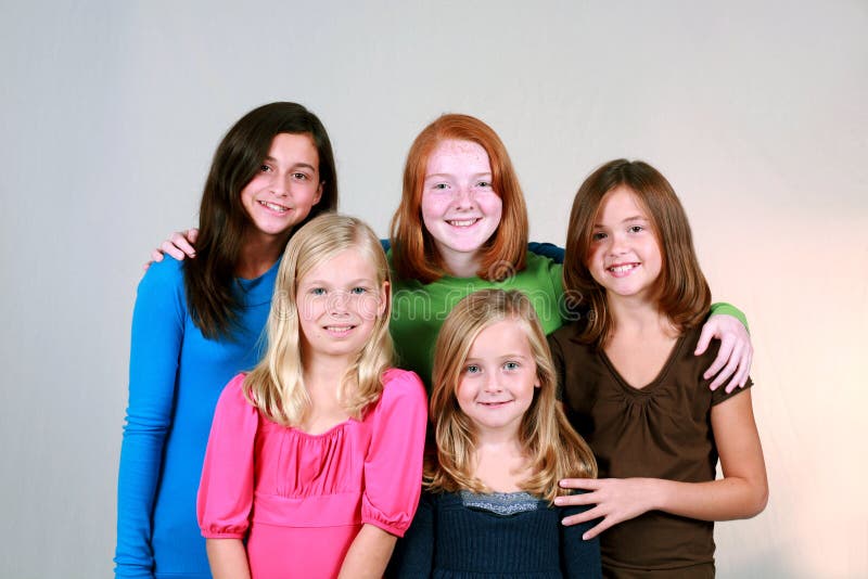 Preadolescentes foto de archivo. Imagen de diversidad - 6691970