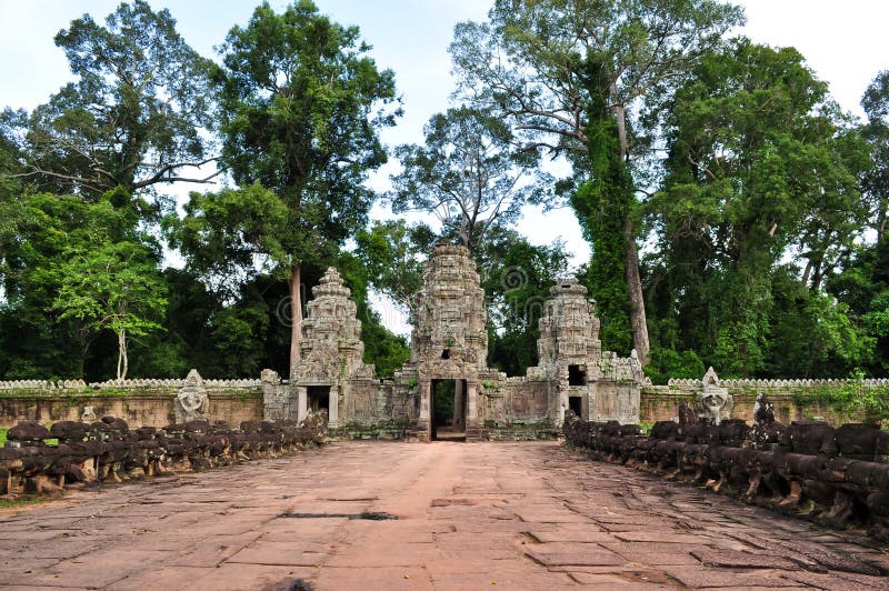 Pre Rup Temple in Angkor, Cambodia Stock Image - Image of famous ...