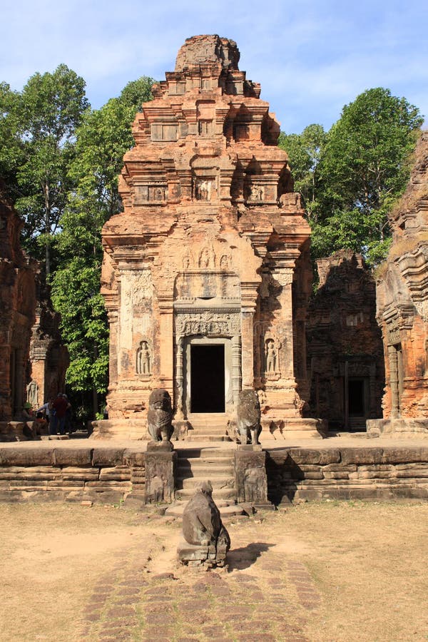 Preah Rup temple in angkor stock photo. Image of amazing - 2364292