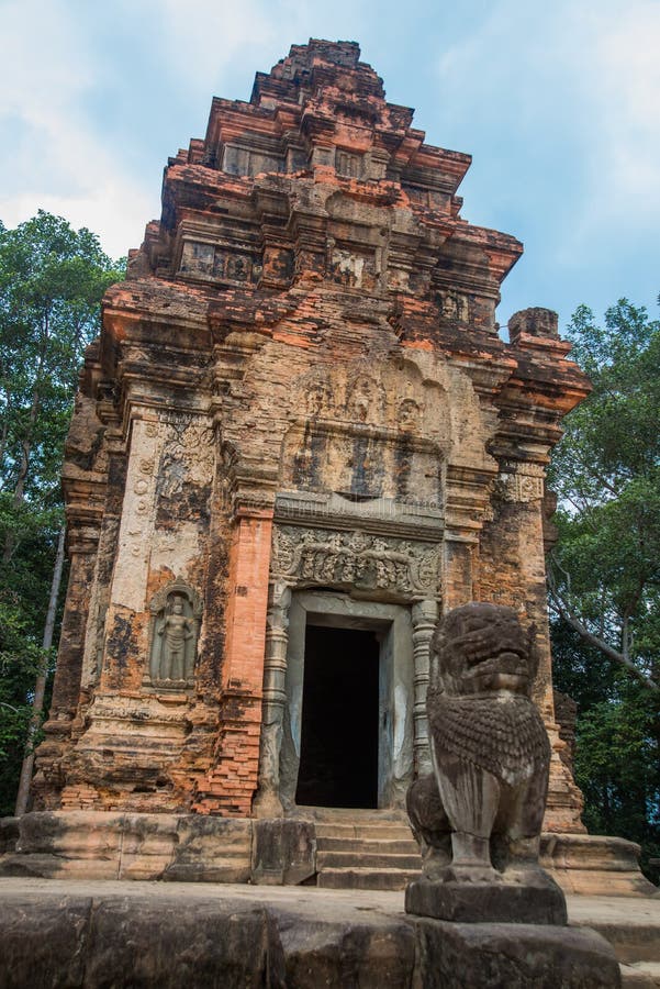Preah Ko.the Temple Complex of Angkor. Stock Photo - Image of historic ...