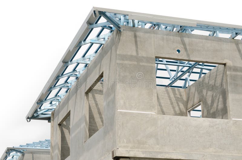 Precast Building stock photo. Image of isolate, estate - 60654536