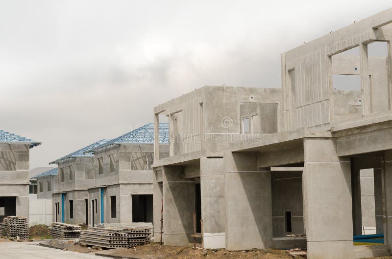 Precast Building stock image. Image of civil, development - 60654661