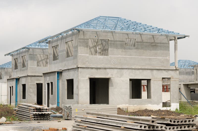 Precast Building stock photo. Image of place, precast - 75900756