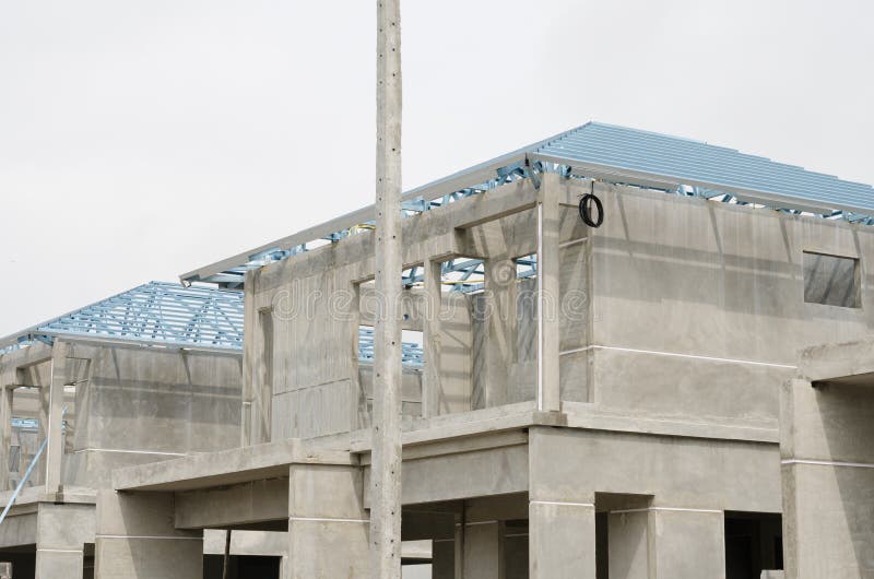 Precast Building stock image. Image of business, prefabricated - 61499533