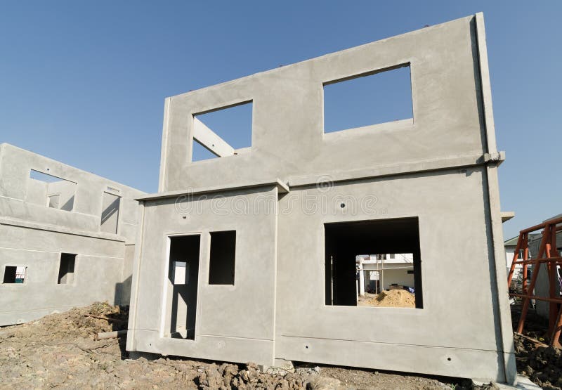 Precast Building stock photo. Image of housing, site - 63552894