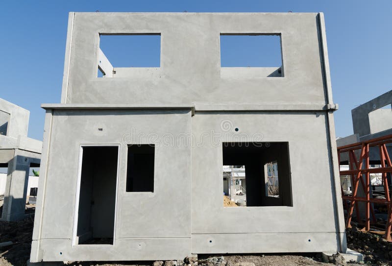 Precast Building stock photo. Image of industry, site - 63552904