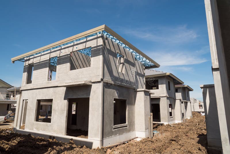 Precast Building stock photo. Image of place, precast - 75900756