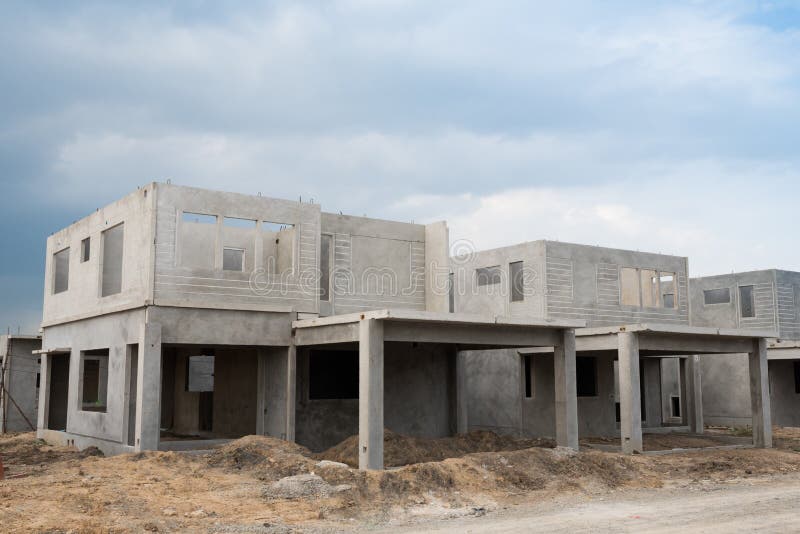 Precast Building stock photo. Image of estate, construction - 79833506