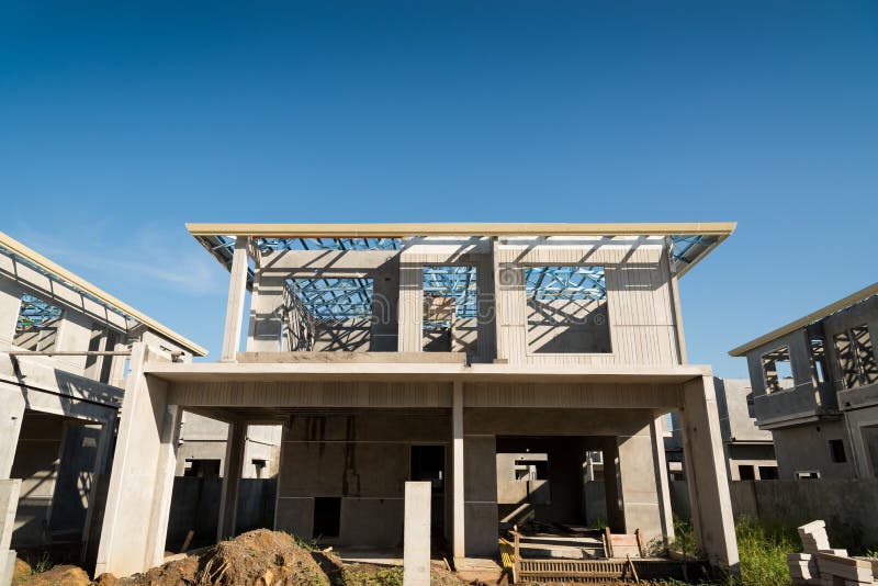 Precast Building stock photo. Image of addition, ownership - 80723862