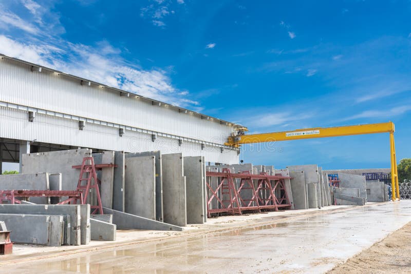 Precast Concrete Wall Panel Stock Image - Image of exterior, work: 78850739