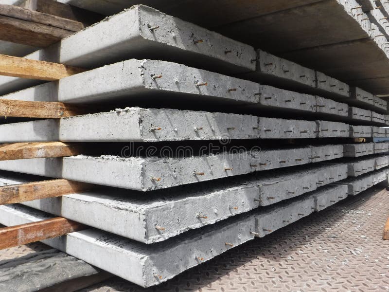 Precast plank concrete stock image. Image of fast, industry - 96366109