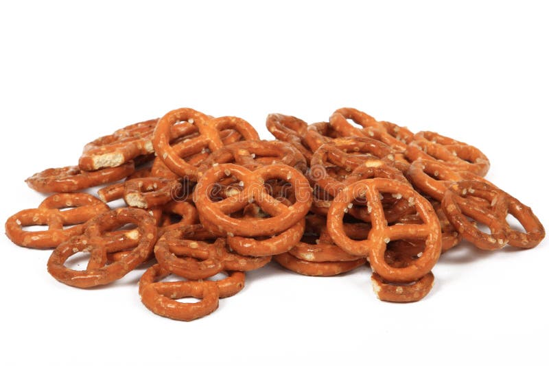 Suchy precel obraz stock. Obraz złożonej z studio, posiłek - 28658567