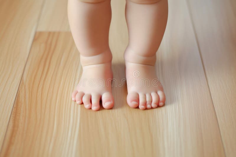 Precious Baby Toes. Generative AI. Stock Illustration - Illustration of ...