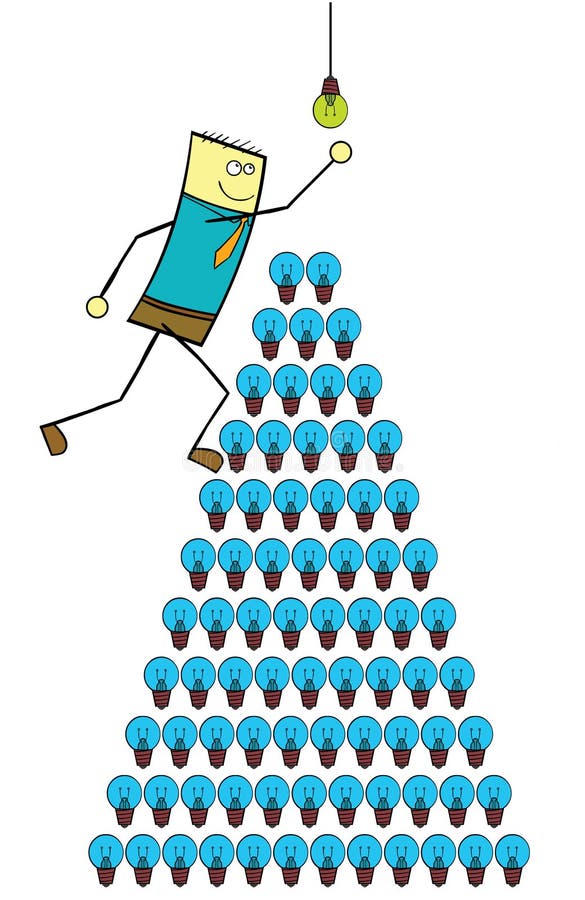 Precious idea stock vector. Illustration of happy, victory - 27362312