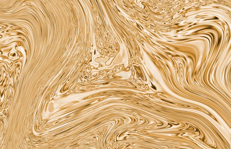 Precious Metal Flow Image. Marble Abstract Background Digital Illustration Stock Illustration ...