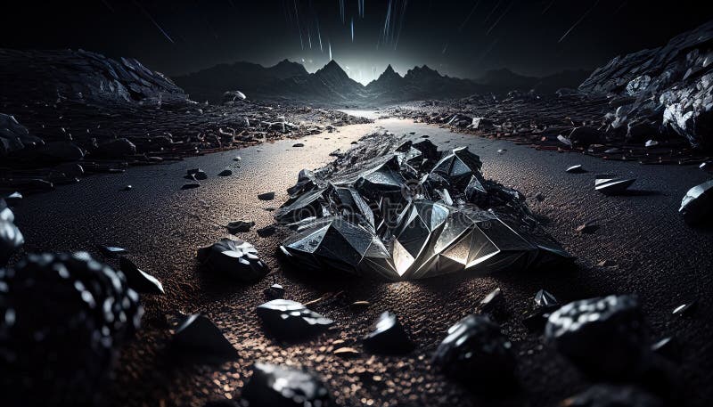 Precious Metals and Gemstone Formations on the Surface of an Alien ...