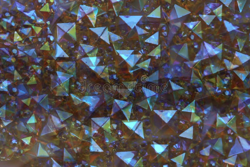 Precious Sparkling Blue Rhinestones Stock Image - Image of commercial ...