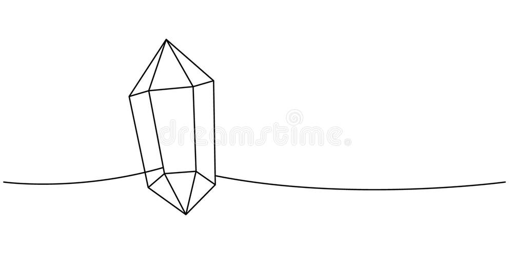 Gem Stone Line Drawing Stock Illustrations – 2,794 Gem Stone Line ...