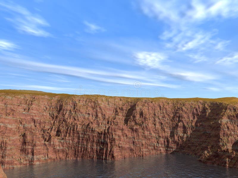 Precipice stock photo. Image of landscape, escarpment - 2058386