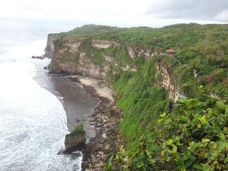 Precipice stock image. Image of overgrow, green, precipice - 54305129