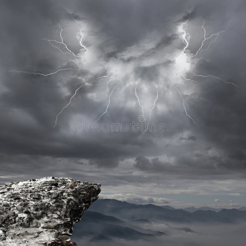 Precipicio del peligro imagen de archivo. Imagen de horizonte - 31847387