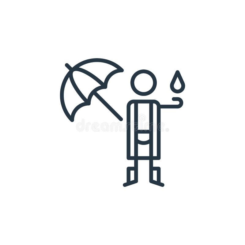 Precipitation Icon. Trendy Precipitation Logo Concept On White B Stock ...