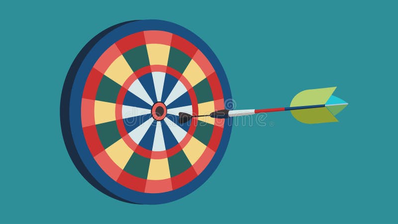 The Precise Aim of the Player is Evident As they Hit the Narrow Outer ...