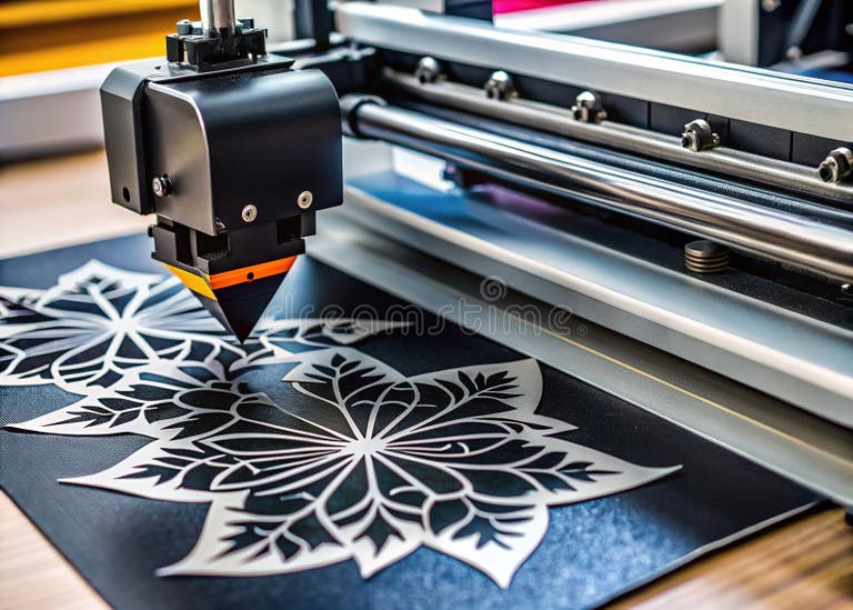 Precise Black Vinyl Stickers Contour Cut Plotter Designs for Stunning ...