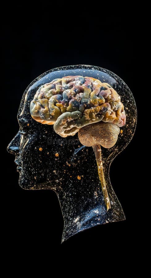 A Precise 3D Representation of the Human Brain, Highlighted with ...