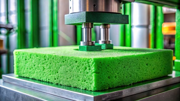 Precise Foam Density Testing of Green Polyurethane Sponge Under ...