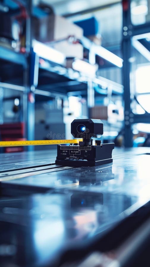 A Precise Laser Measurement Tool in a Busy Warehouse during Bright ...