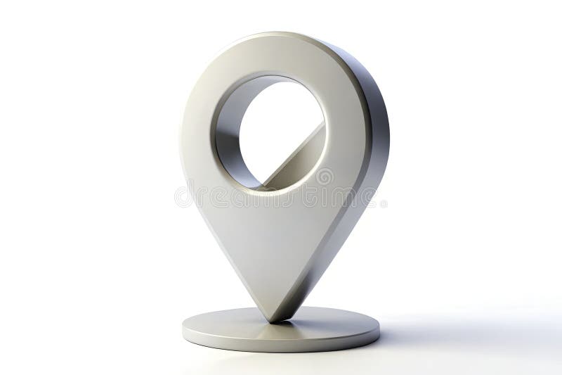 Precise Location Confirmation a Clean and Modern Map Pointer Icon for ...