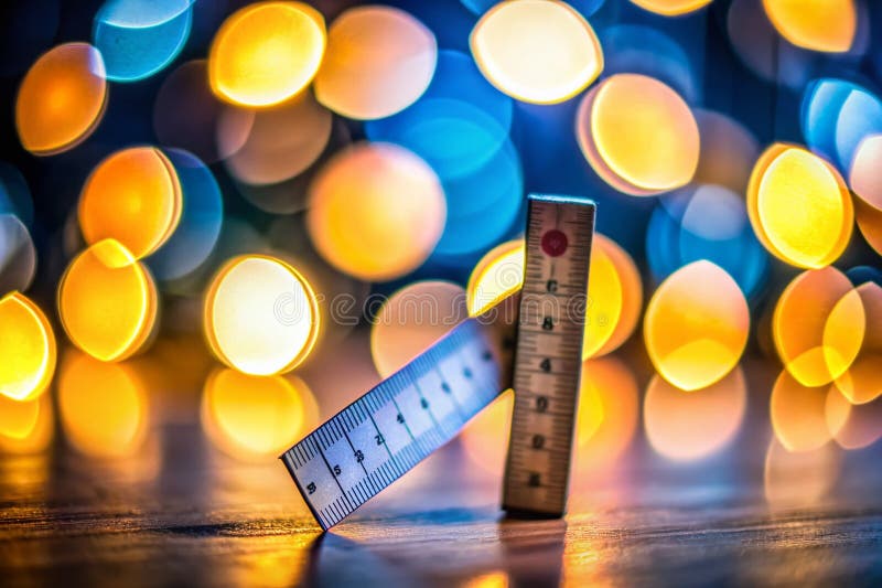 Precise Logo Design for Measuring Instruments Bokeh Photography ...