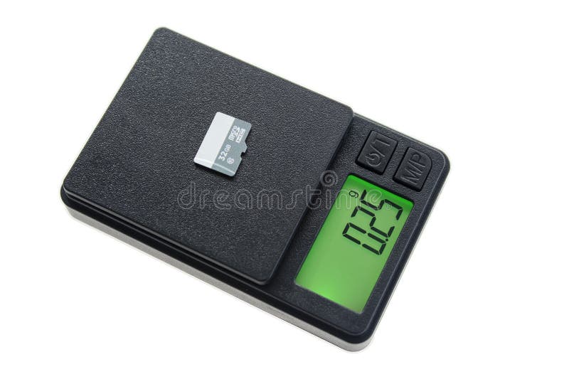 Precise Measurements. Precise Digital Scales Stock Photo - Image of ...