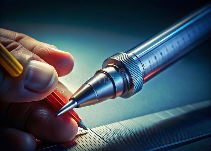 Precise Metal Stud Marking a Detailed View of HandHeld Marker ...