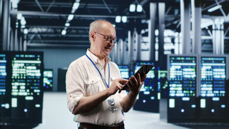 Precise Server Hub Management Stock Image - Image of update, security ...