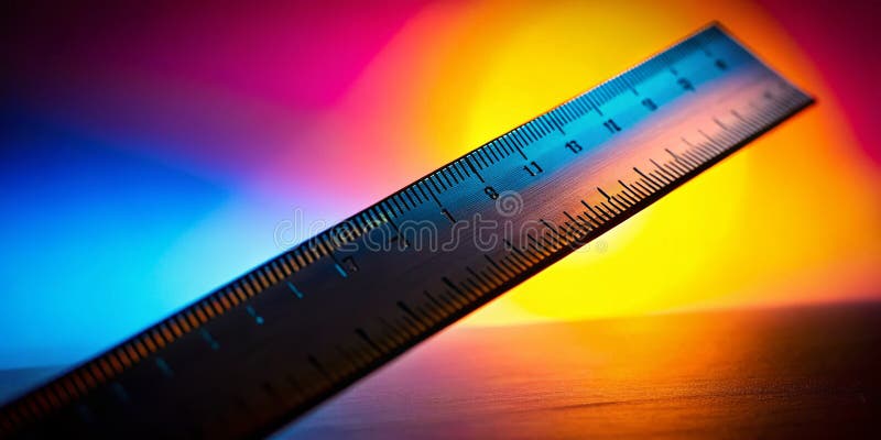 Precise Silhouette Ruler Measurement Tool 1mm Increments for Accurate ...