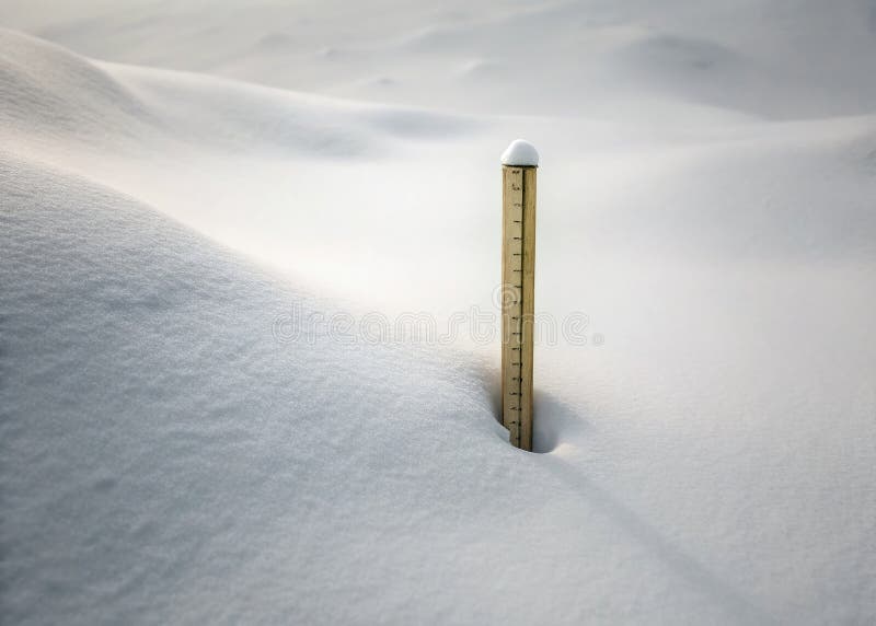 Precise Snow Depth Measurement a Ruler in Pristine Powder Snow for ...