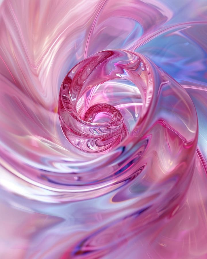 A Precise Swirl of Clear, Textured Details Enhances the Allure of an ...