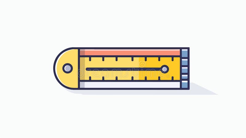 Precise Tape Measure Icon Vector Illustration for Design Projects Stock ...