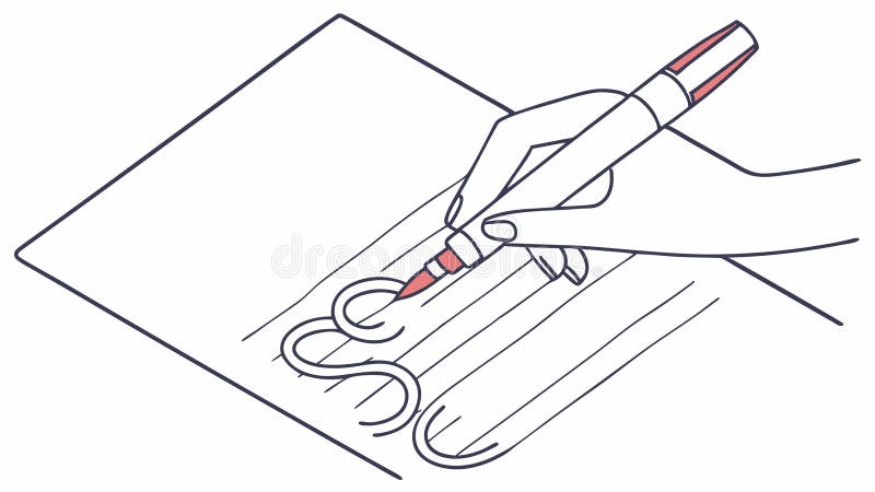 Hand Cutting Paper with Scissors Art, Vector Design Generative AI Stock ...