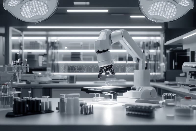 Precision in Action with an AI-powered Robotic Surgeon in High-tech ...