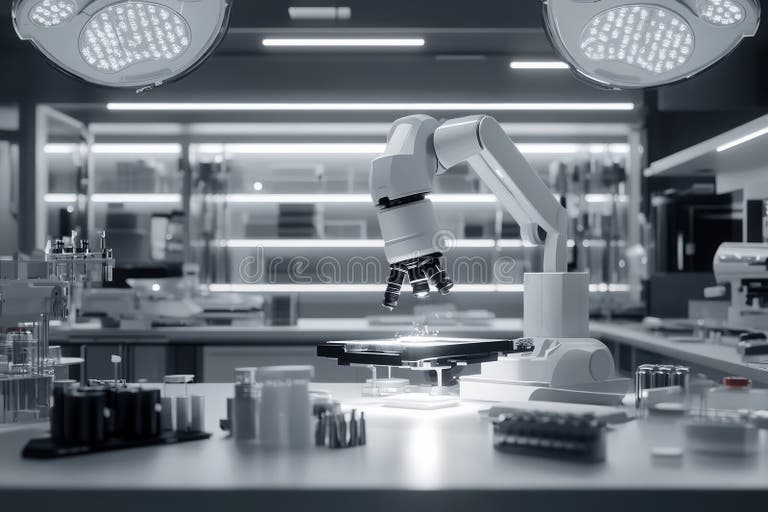 Precision in Action with an AI-powered Robotic Surgeon in High-tech ...