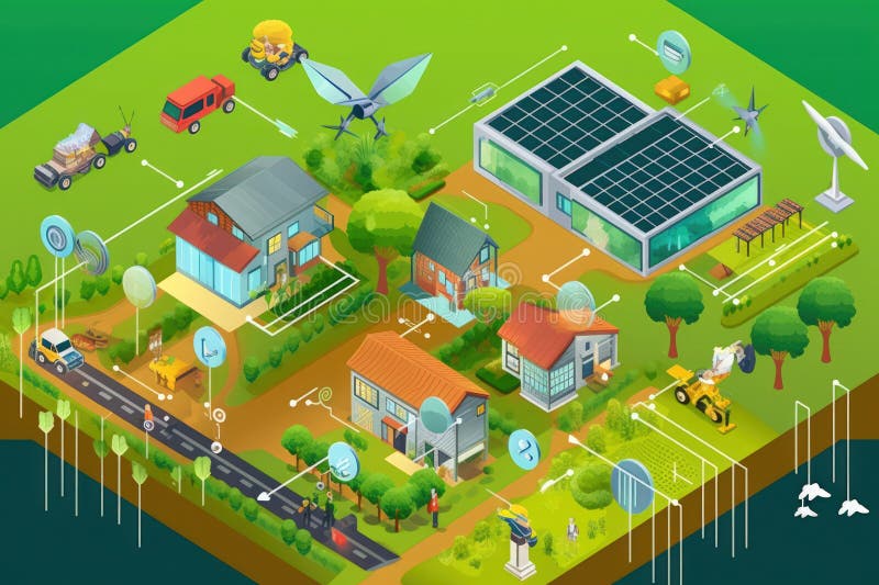 Precision Agriculture and Artificial Intelligence - Generative AI Stock ... Precision Agriculture and Artificial Intelligence - Generative AI Stock ...