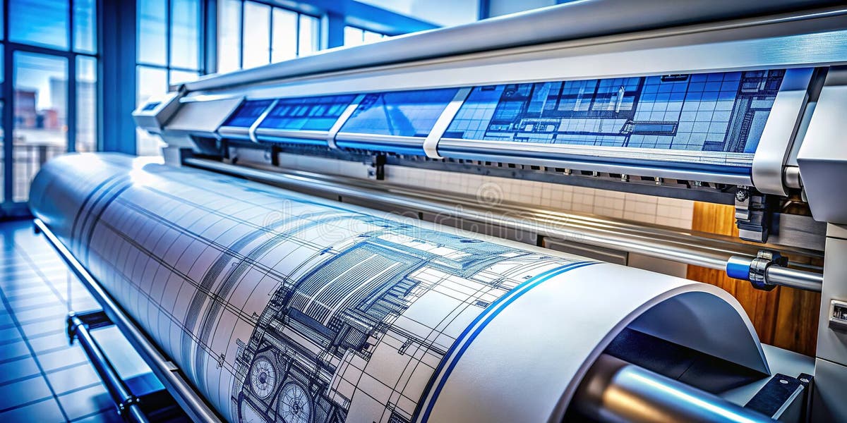 Large Architectural Blueprints Stock Illustrations – 694 Large ...