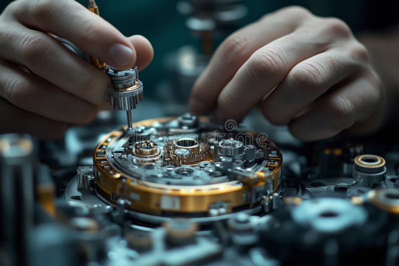 Precision Assembly of Complex Mechanical Parts in Engineering Stock ...